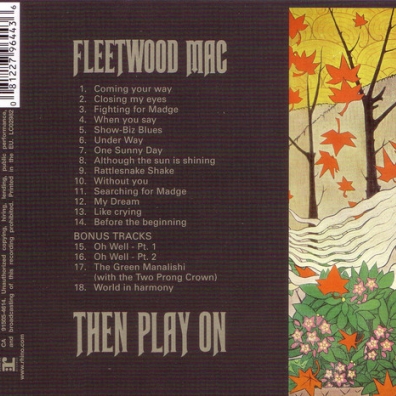 Then Play On – Fleetwood Mac (Флитвуд Мак) купить на виниловых ...